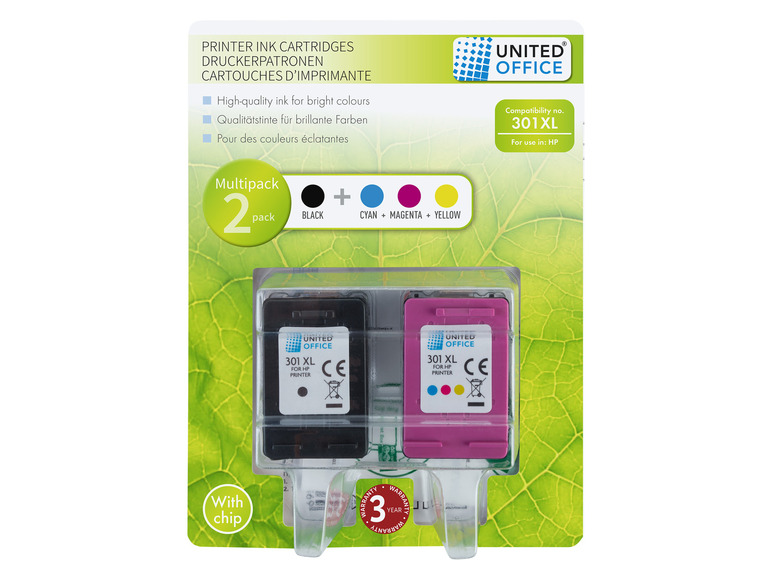 Inktpatronen multipack UNITED OFFICE® | Lidl.be