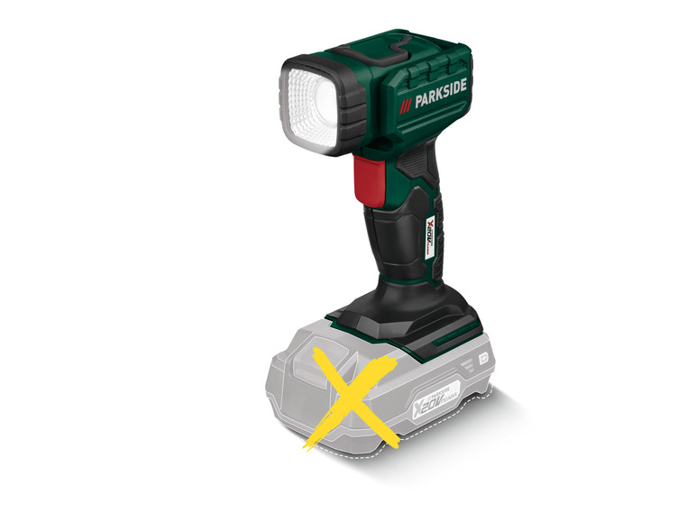 Lampe torche à LED sans fil 20 V PARKSIDE® PLHLA20
