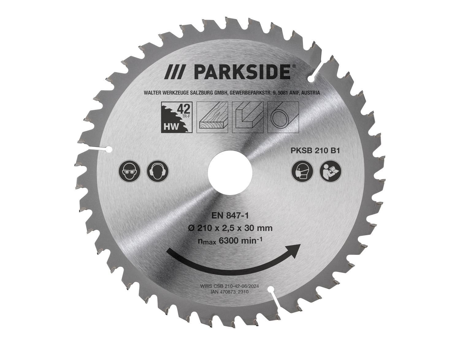 Lame de scie circulaire Ø 210 mm PARKSIDE® | Lidl.be