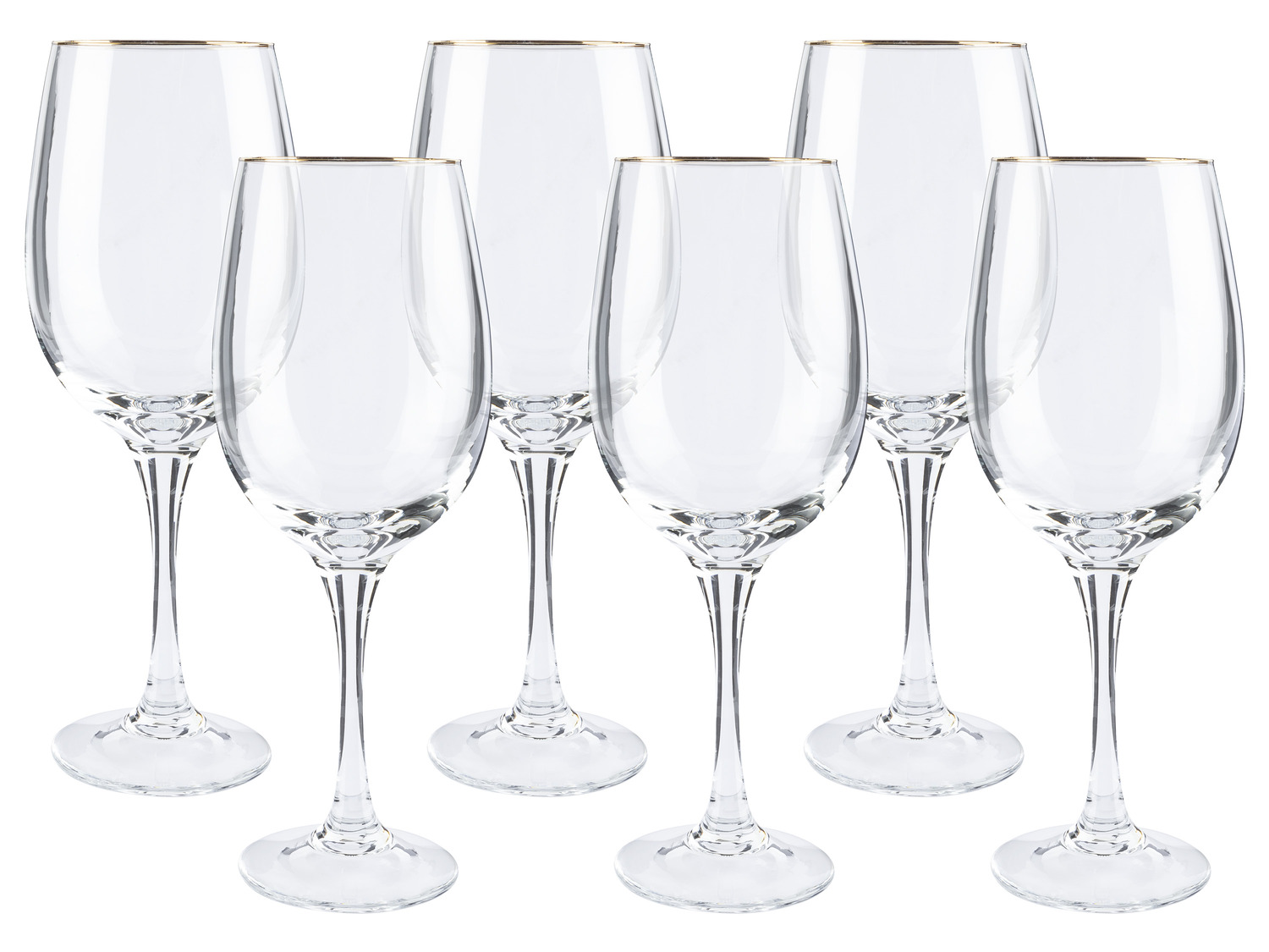 Set de verres avec bord doré ERNESTO® | Lidl.be