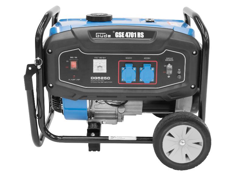 GÜDE Stroomgenerator benzine GSE 4701 RS | Lidl