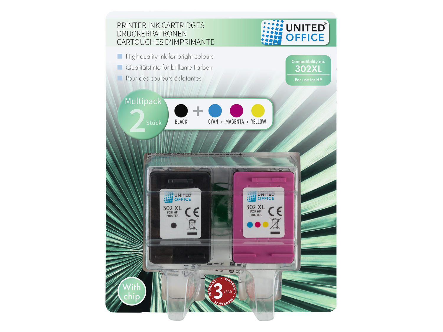 Inktpatronen multipack UNITED OFFICE® | Lidl.be