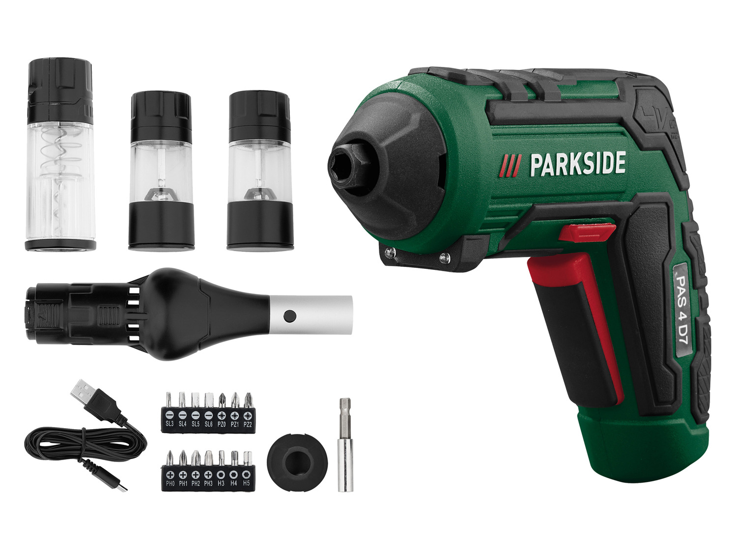 Set de visseuse sans fil 4 V PARKSIDE® PAS4 | Lidl.be