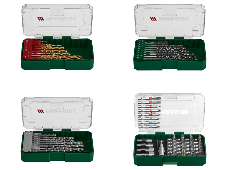 HSS-spiraalboorset / steenboorset / houtboorset / bits…