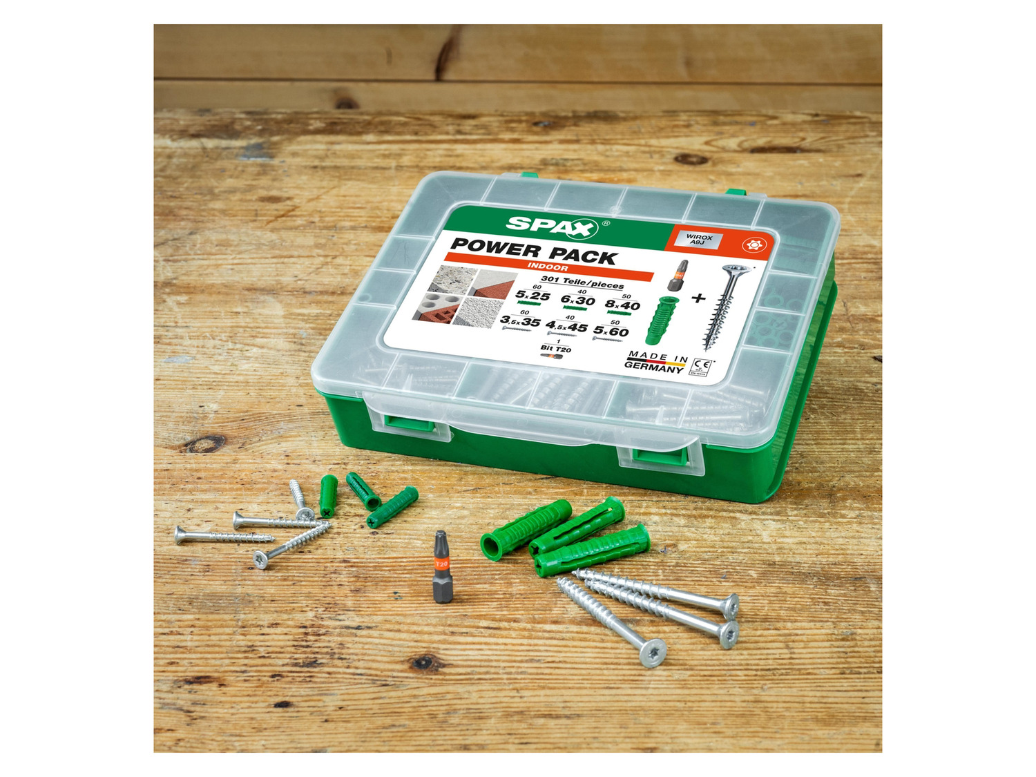 Jeu de vis et de chevilles POWER PACK | Lidl.be