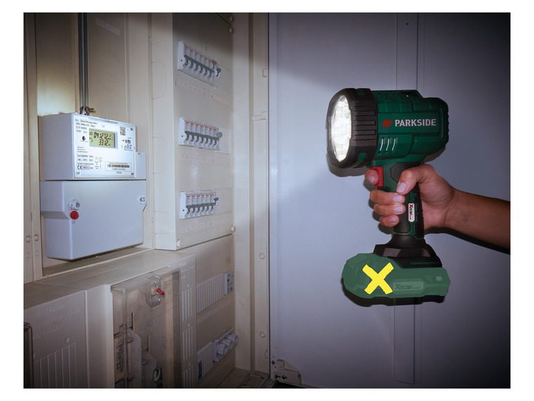 Lampe à main à LED sans fil PARKSIDE® PHLA20 | Lidl.be