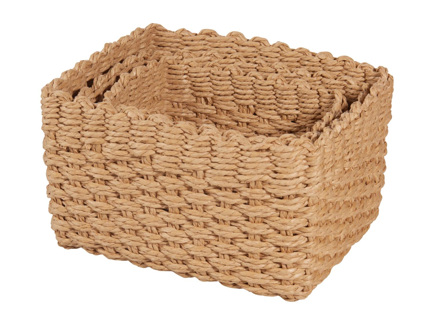 Paniers de rangement, 3 pièces LIVARNO home | Lidl.be