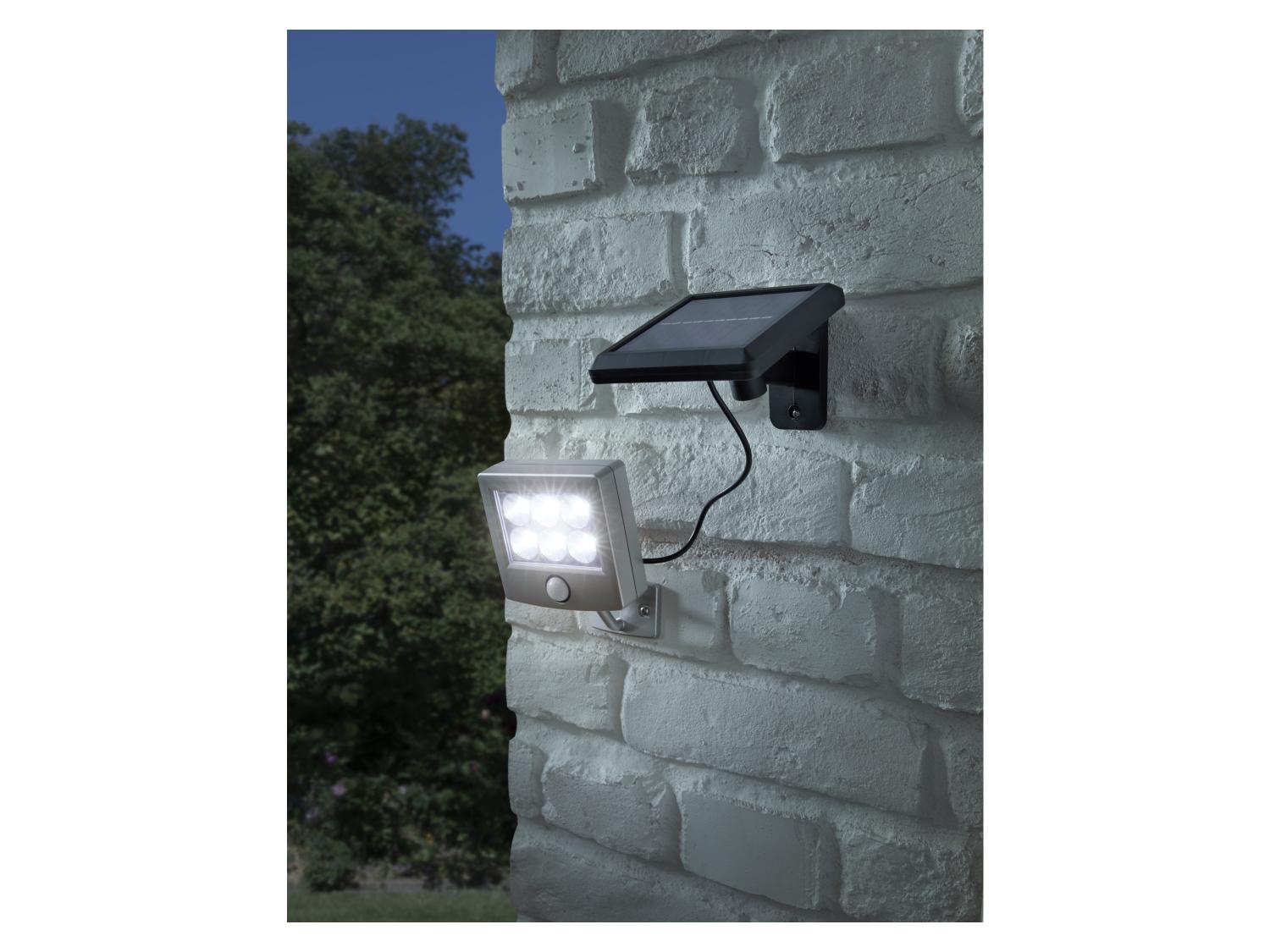 Projecteur solaire à LED LIVARNO home | Lidl.be