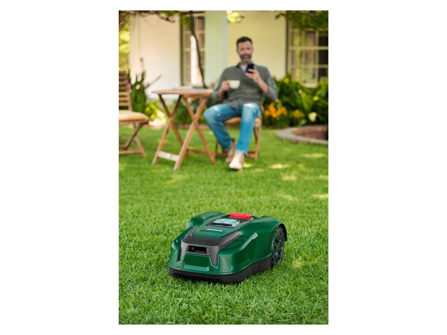 Robot tondeuse 20 V Smart PARKSIDE® PAMRS1000 avec bat…