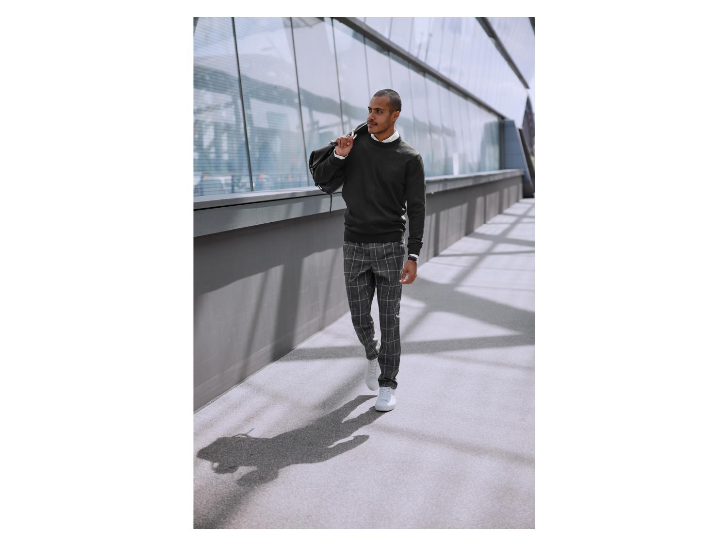 Pantalon de jogging aspect laine pour hommes LIVERGY®