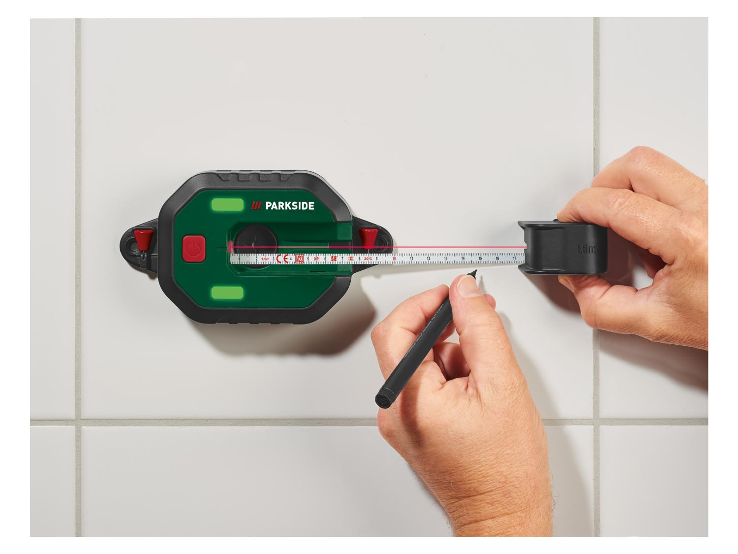 PARKSIDE® Laserwaterpas met rolmaat | Lidl