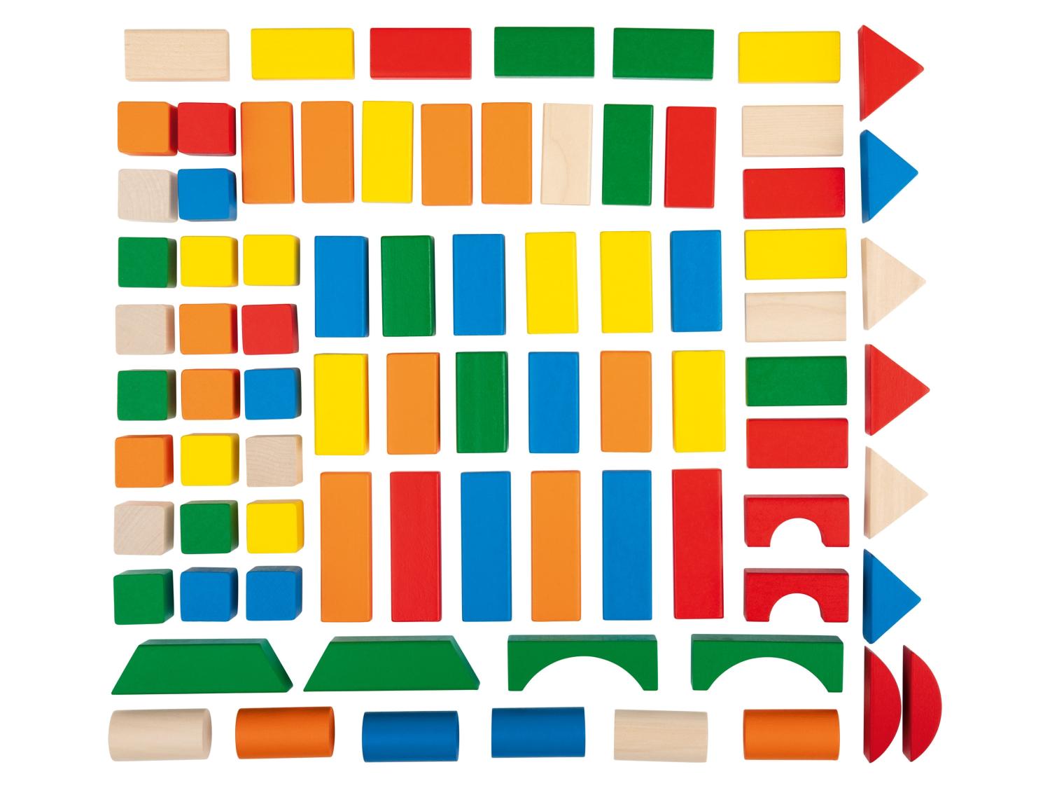 Houten bouwstenen Playtive online kopen op Lidl.be