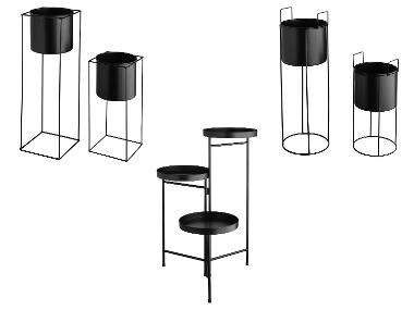 Cache-pots avec support LIVARNO home | Lidl.be